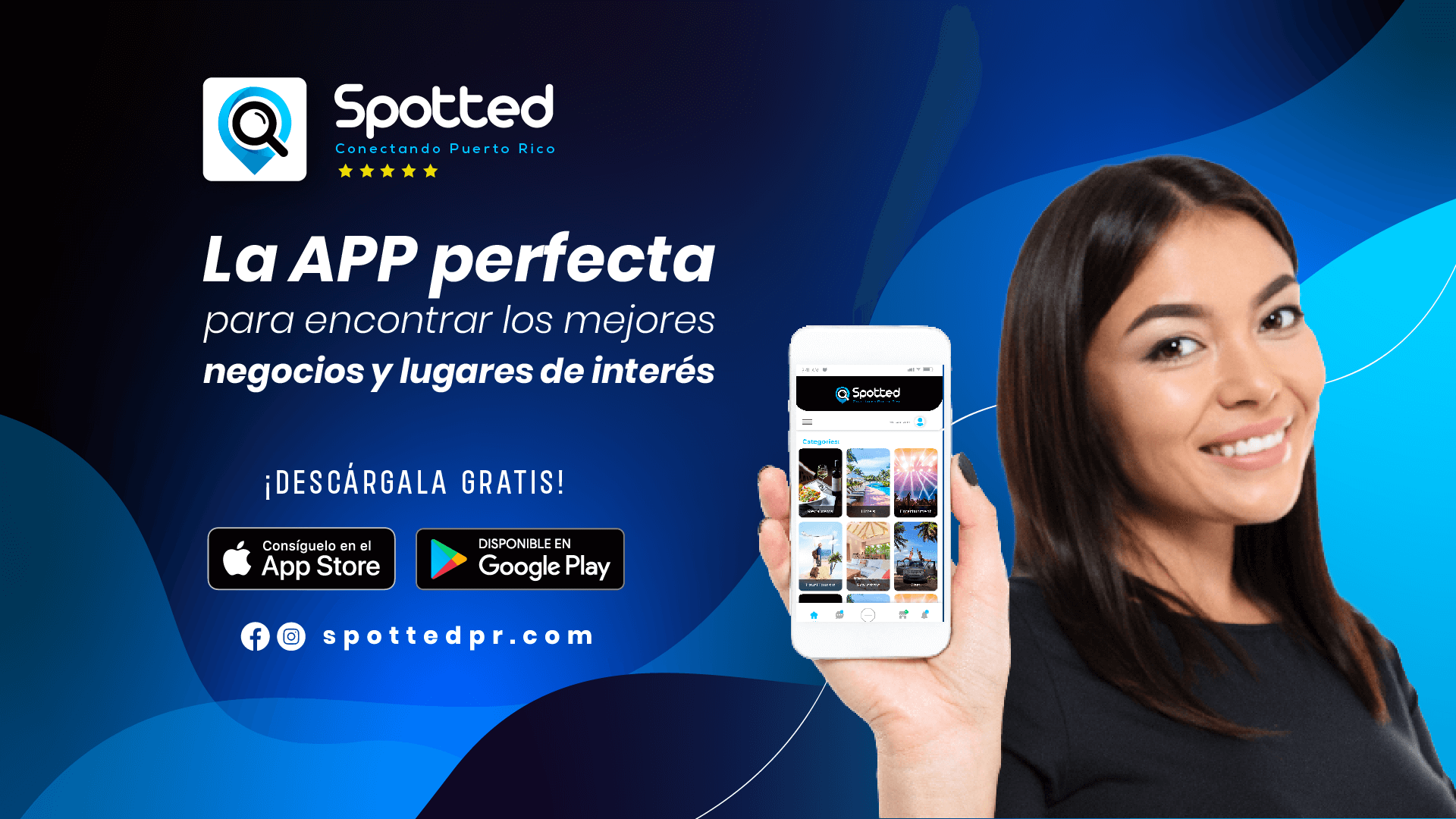 Home - Spotted - La app que conecta a Puerto Rico